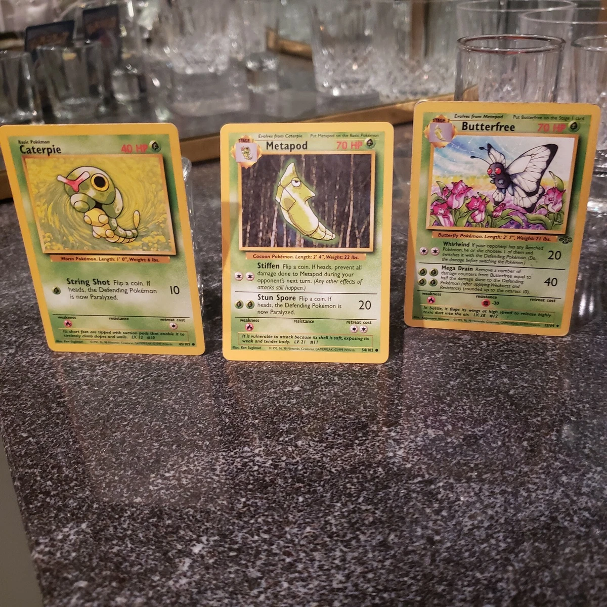 Mega Caterpie Card