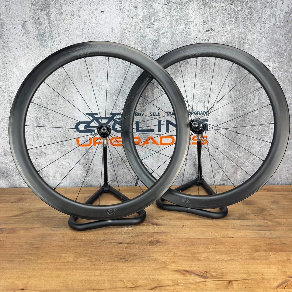 Low Mile! Mercury S5 Carbon Tubeless Wheelset 700c Rim Brake 1711g | eBay