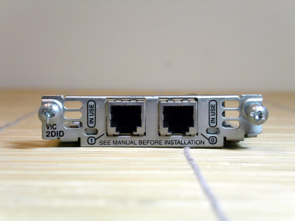 Cisco VIC-2DID FXS/DID 1700-V, 2600, 2600XM, 3600, 2800 | eBay