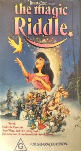 THE MAGIC RIDDLE (Pal Vhs Video Tape) near new (YORAM GROSS) | eBay ...