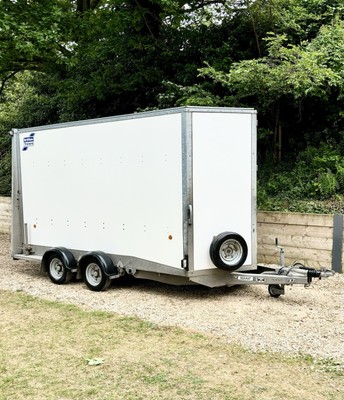 Ifor Williams BV126 Box Trailer 7’ High 2022 - Ramp Door | eBay UK