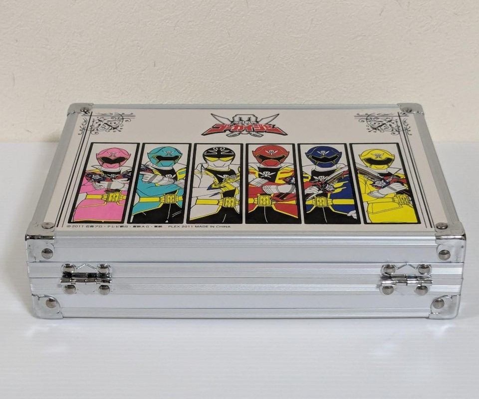 BANDAI Gokaiger Ranger Key Set with Duralumin Case Kaizoku Sentai DX ...