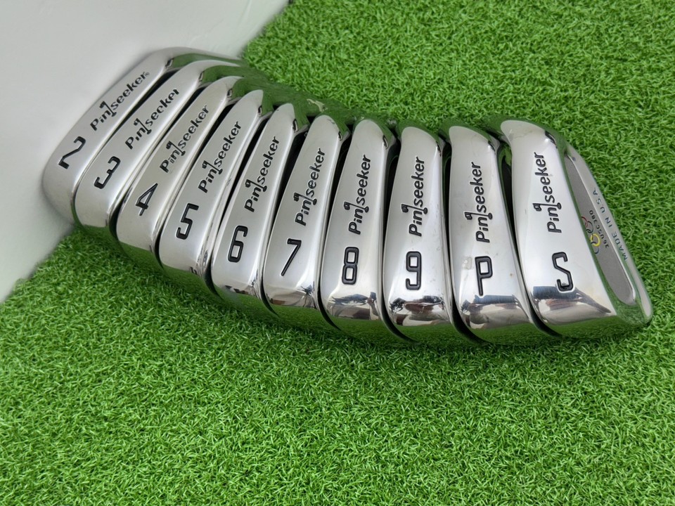 NOS Pinseeker Golf USA OLYMPIAN Iron Set 2-PW SW (Heads Only) Right ...
