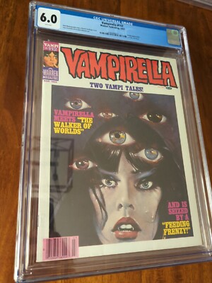 Vampirella #112 CGC 6.0 WHITE PAGES!!! 1983 Last Warren Title | eBay