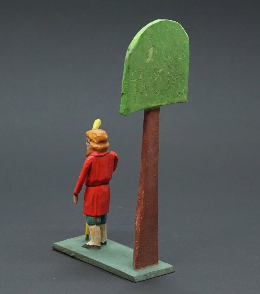 Grulicher Nativity Figure, Shepherd under Palm Tree 7 cm (# 12990) | eBay