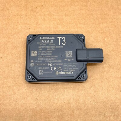OEM 24-25 Toyota Lexus Front Blind Spot Monitor Radar Object Sensor ...