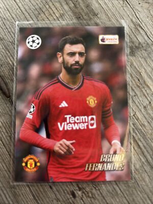 23/24 TOPPS MERLIN HERITAGE BRUNO FERNANDES #046 MANCHESTER UNITED | eBay