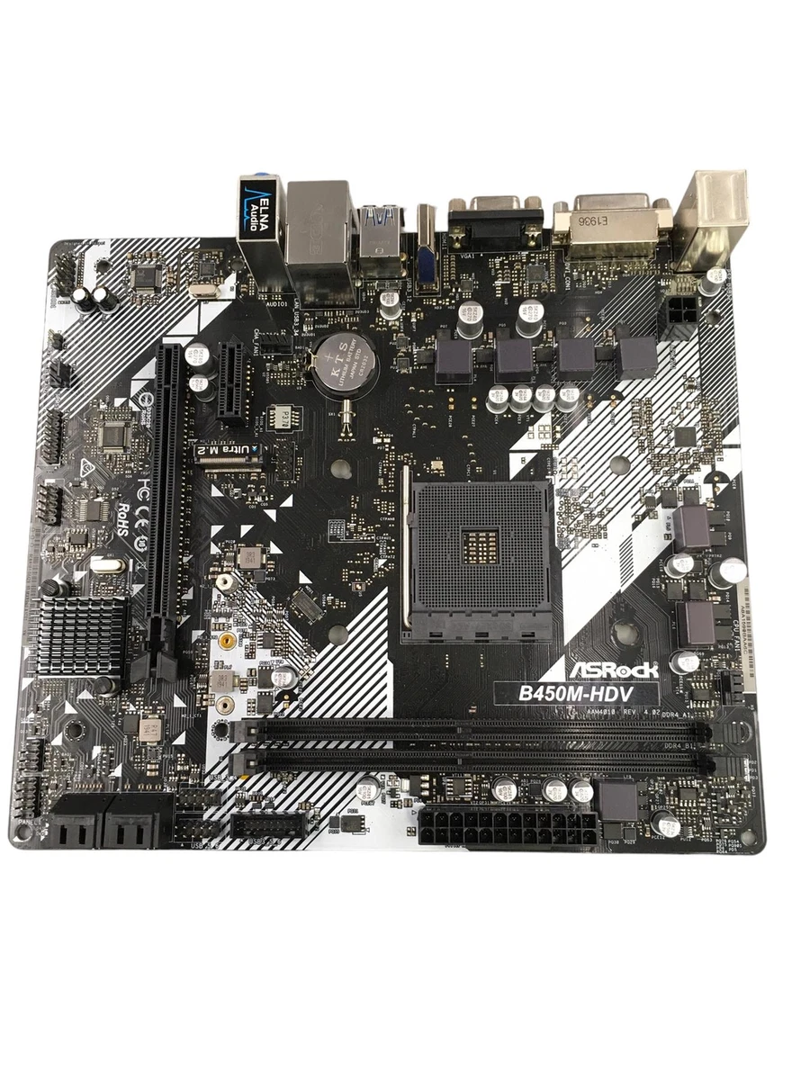 B450 B450M Motherboard ASROCK B450M-HDV Socket AM4 For, 57% OFF