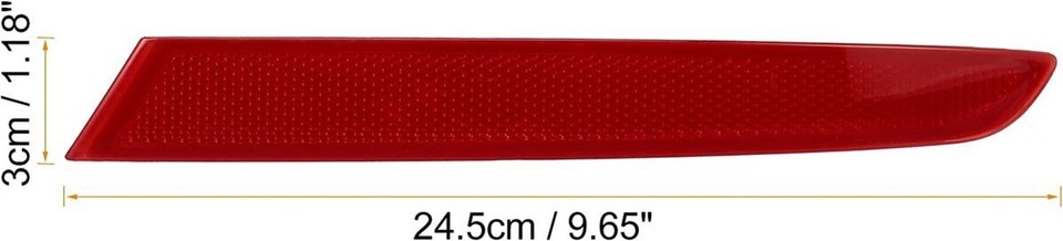 BMW NEW GENUINE X3 SERIES G01 REAR BUMPER REFLECTOR RIGHT O/S ...