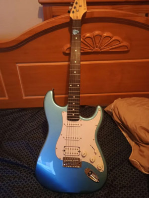 Donner DST-152 Electric Guitar || Blue, Very gently used 4262415441236 ...
