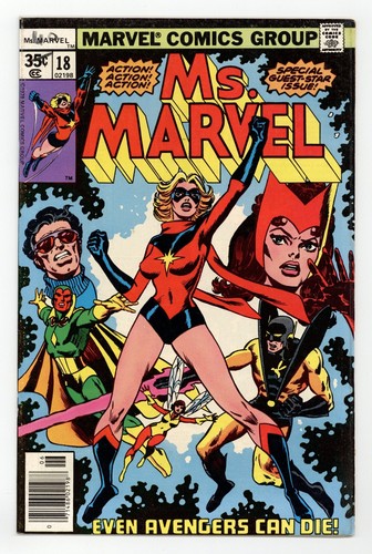 Ms. Marvel #18 VG 4.0 1978 1st full app. Mystique | eBay