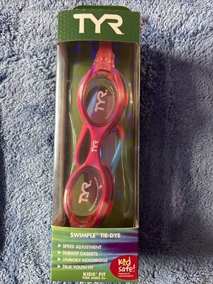 TYR Swimple Tie Dye Kids Goggles (2pack) | eBay