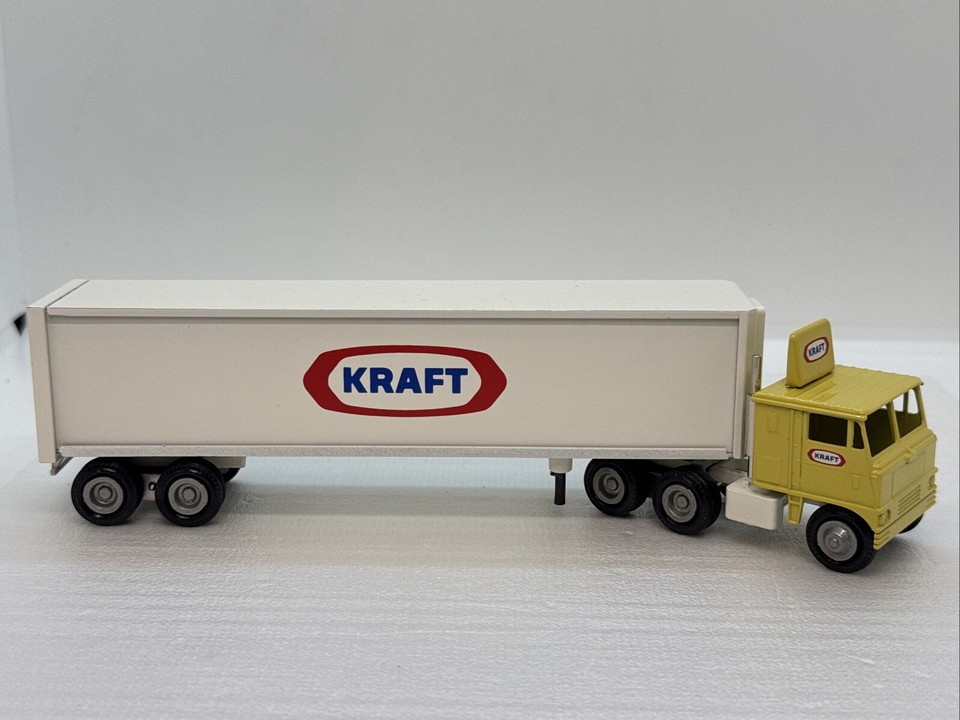 Vintage 1986 Winross Kraft Foods Tractor Trailer Yellow Cab 1:64 ...