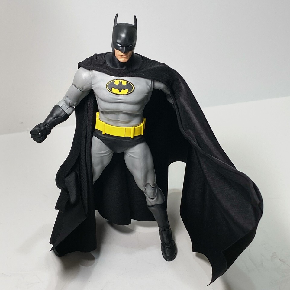 CAPE ONLY Black Wired Cape For McFarlane Toys DC Multiverse Knightfall ...
