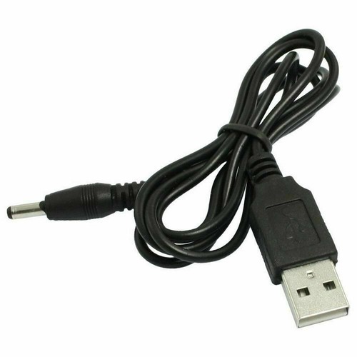 Black USB 2.0 Male Plug to 5V DC Barrel Power Jack Male 5.5mmx2.2mm ...