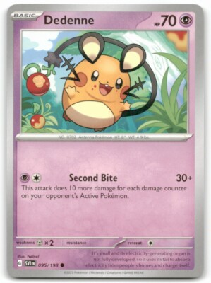Pokemon Trading Card TCG Dedenne #095 | eBay