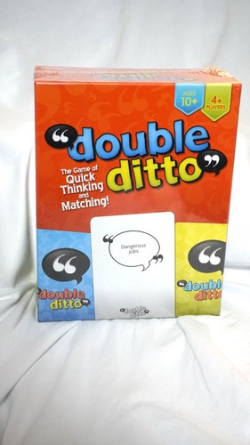 DOUBLE DITTO THE GAME OF QUICK THINKING & MATCHING GREAT FOR GROUPS ...