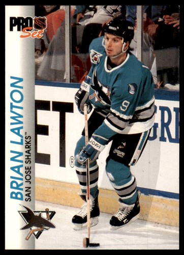 Brian Lawton 1992-93 Pro Set #173 San Jose Sharks | eBay