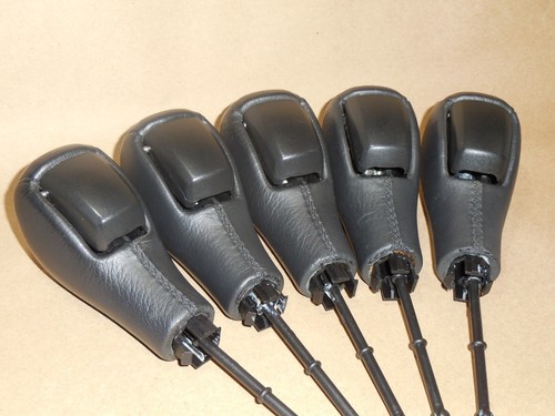 VOLVO S60 V70 S80 XC70 XC90 Geartronic Leather Shifter Shift Knob Black ...