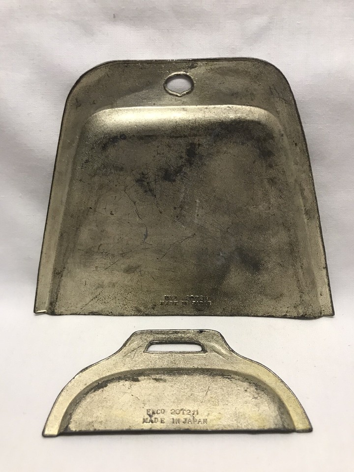 Vtg 1930s Blue Hole Castalia Sandusky Ohio Silent Butler Dust Pan Crumb ...