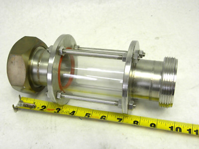 In-Line Sight Glass with Female to Male Thread Flow Sanitary Straight 2 ...