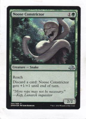 Magic Mtg Eldritch Moon Foil Noose Constrictor Ebay