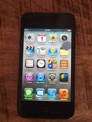 Apple iPod Touch 4th Generation 8GB Player - Black (MC540LL/A) See Pics ...