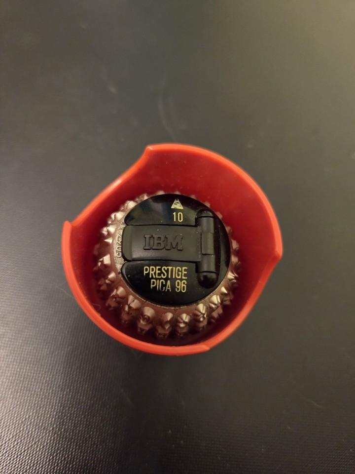 IBM Typewriter Element Golf Ball Prestige Pica 96 10 Pitch Selectric ...