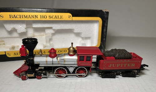 HO Scale Bachmann 0670 American 4-4-0 Loco Central Pacific "Jupiter ...