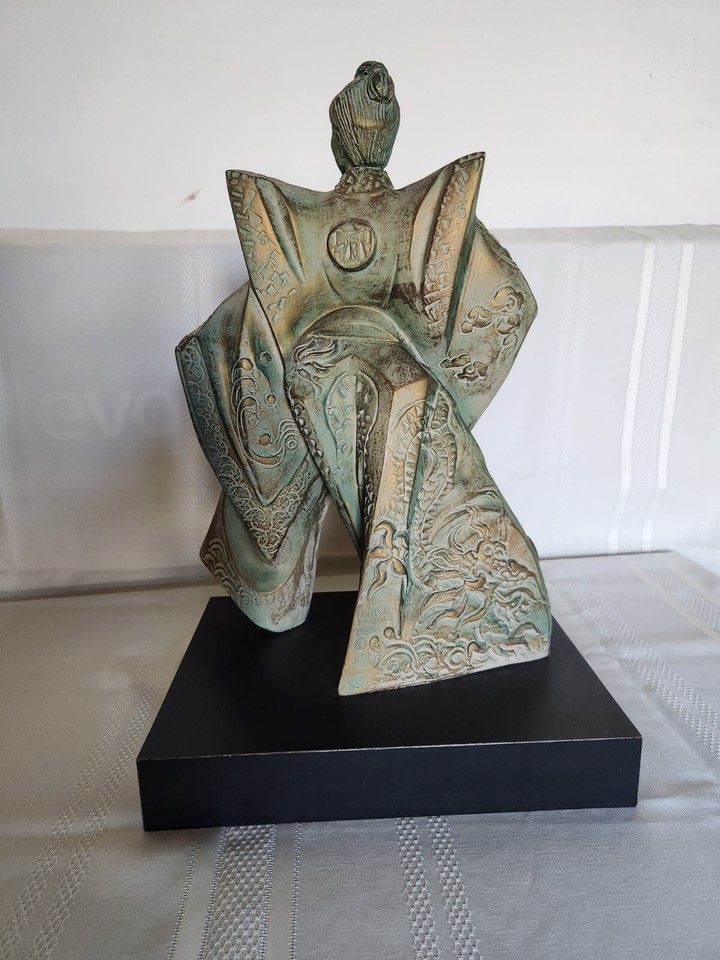 1989 Austin Samurai Sculpture Copper and Terracotta | eBay