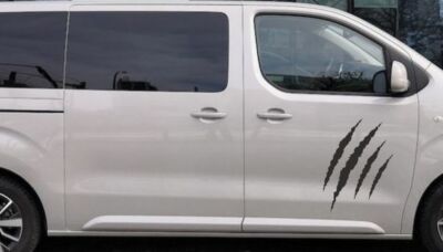 Seiten Aufkleber SET Auto STYLE Tattoo Kralle Monster Tier Offroad 2 ...