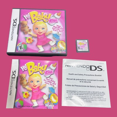 🍼My Baby Girl (Nintendo DS) Dsi 2ds 3ds XL With Case And Art Work ...