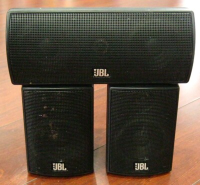 JBL Surround Sound Speaker Home System Set of 3 135CEN 135SAT | eBay