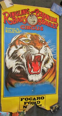 Ringling Bros and Barnum Bailey Circus Poster Focaro Ford Night | eBay