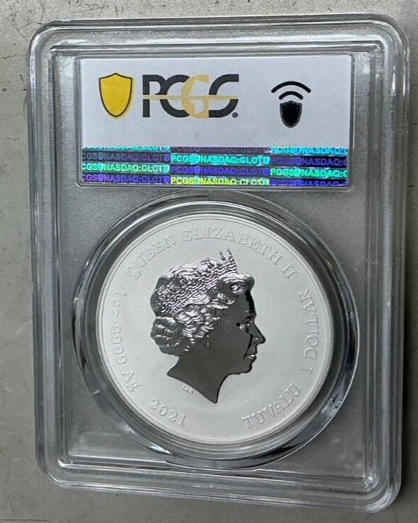 2021 Simpsons Family PCGS MS70 9999 Fine Silver 1 oz Coin First Day ...