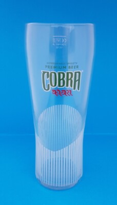 Cobra Beer Pint Glass New - Postage Discount on Multiples | eBay UK