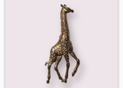 Vintage Gold- Tone Large Giraffe Pin Brooch | eBay