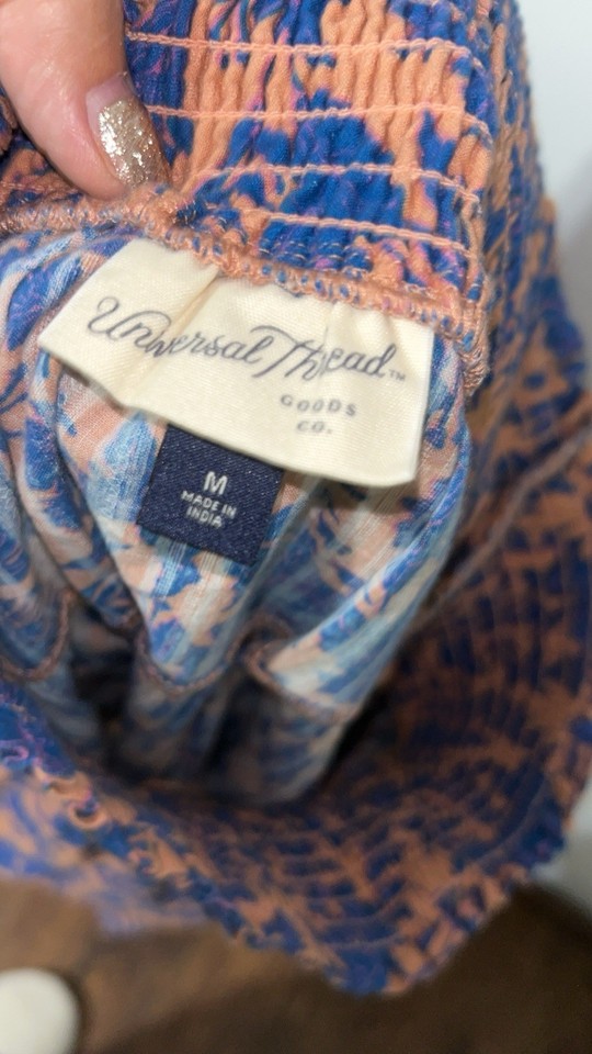 Target Universal Thread M Medium Floral Tiered Skirt Womens | eBay