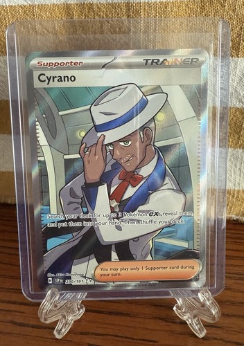 Cyrano 230/191 Full Art Rare Pokemon Surging Sparks | eBay