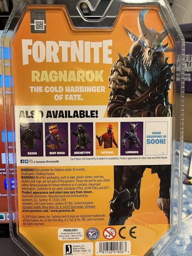 Fortnite Solo Mode 4" Core Figure Pack - Ragnarok Fortnight 2019 MOC ...