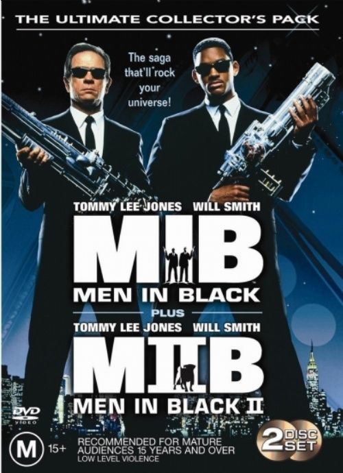 Men In Black / Men In Black II (DVD, 2004, 2-Disc Set)VGC Pre-owned ...