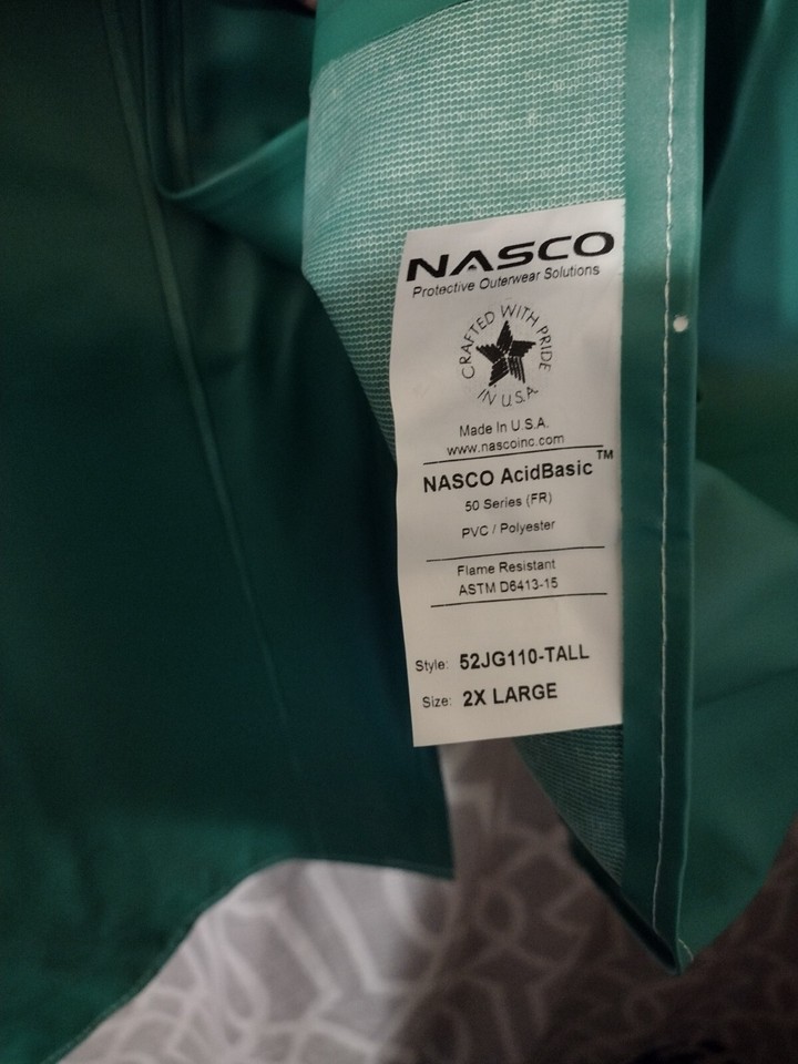 Nasco Basic Acid Jacket 2XL | eBay