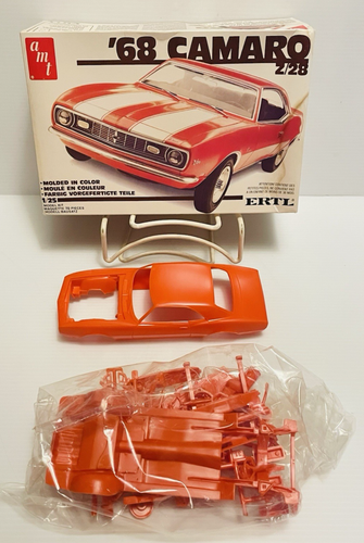 Vintage 1987 AMT ERTL 1968 Chevrolet Camaro Z-28 1/25 Model Kit 6559 ...