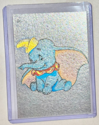 Dumbo Platinum Plated Artist Signed “Disney Icon” Trading Card 1/1 | eBay