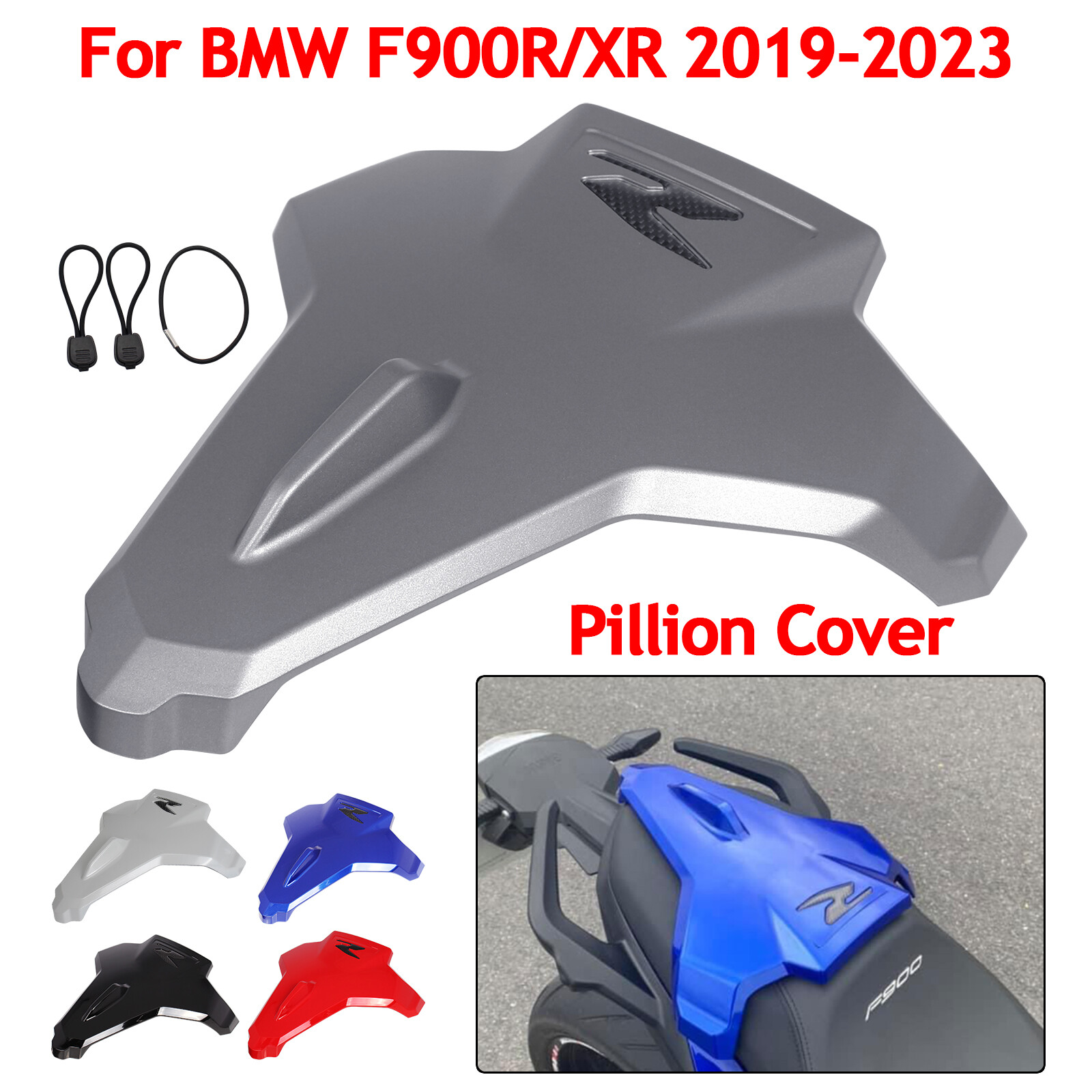 Passenger Pillion Cover For BMW F900R/F900XR 2019-23 Rear Seat Tail ...
