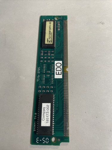 Vintage HP Compaq 185173-002 4MB EDO SIMM Memory @CPU79 | eBay