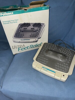 VTG 1992 Pollenex Ultra Feet Relief Foot Massager Vibrator Machine ...