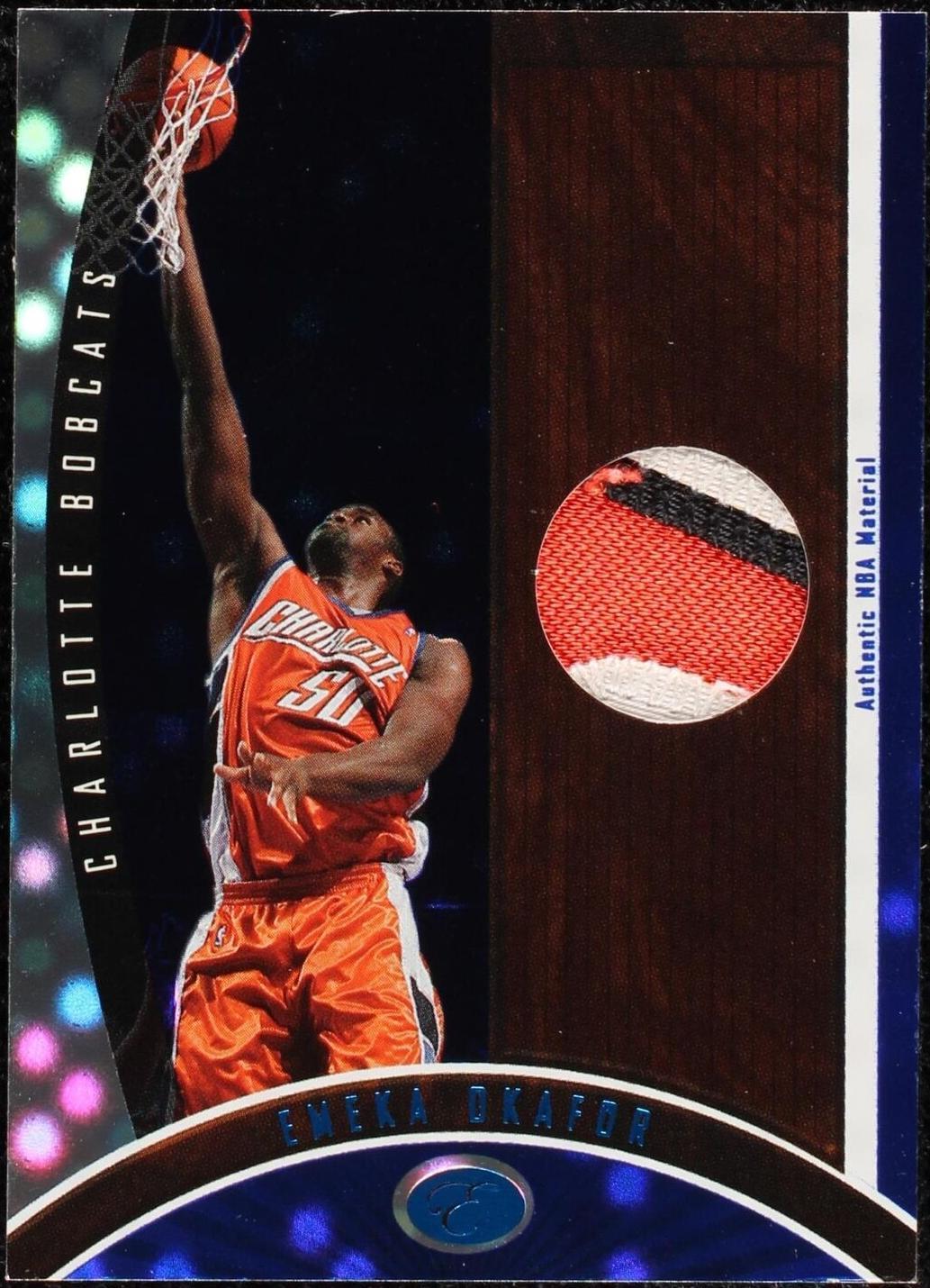 2006-07 Bowman Elevation - Executive Level Patches Emeka Okafor #ELP-EO ...