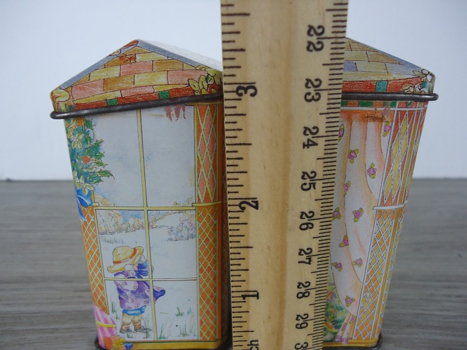 Tea Tin Set of 2 Hankow Batchelor Tea Co. Mini House Decor Children ...