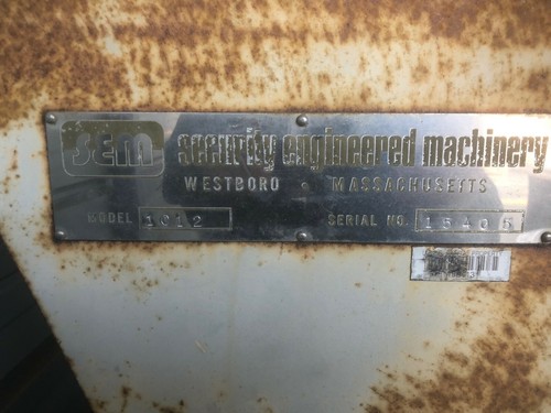 SEM SECURITY DISINTEGRATOR MODEL 1012 PAPER SHREDDER | eBay